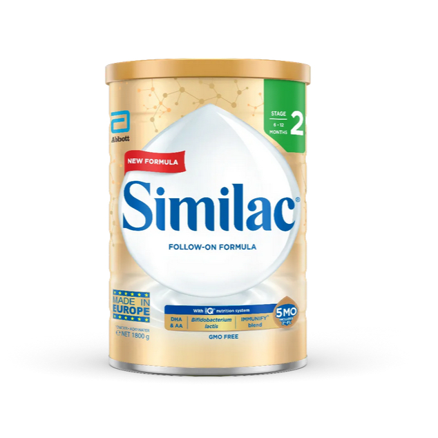 Jual SIMILAC Gain Stage 2 IQ Plus EYE-Q Plus 2'-FL Growing Up 1,8KG ...