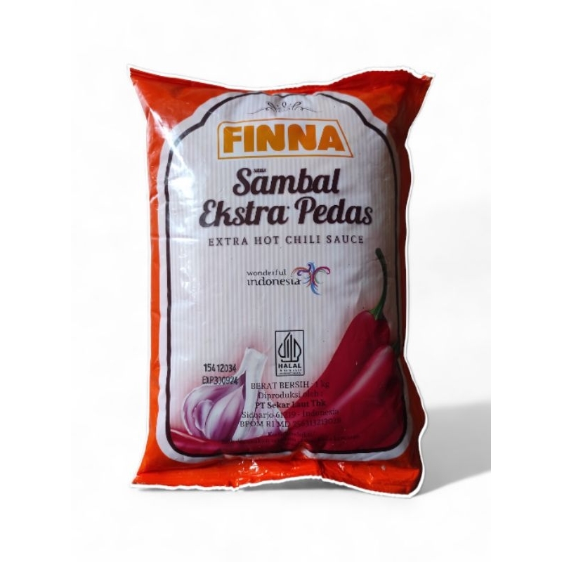 Jual Saus Sambal Finna Extra Pedas / 1kg | Shopee Indonesia