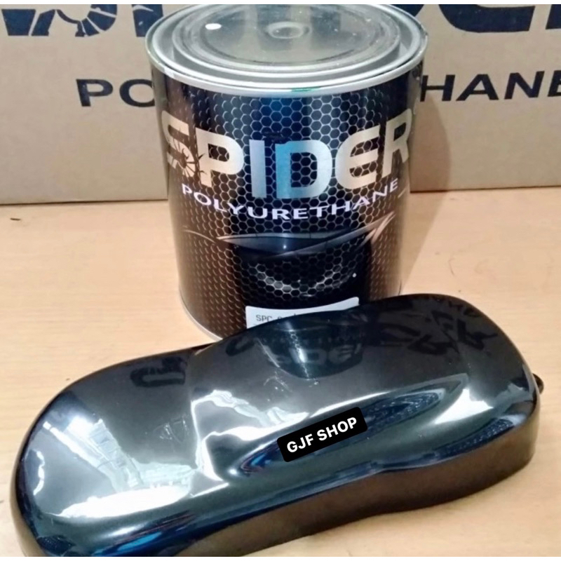 Jual Cat PU Spider Black Chrome Effect SPC99 1/4 200ml | Shopee Indonesia