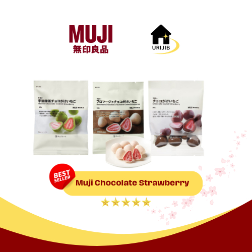 Jual Coklat Strawberry Muji | Muji Chocolate Strawberry | Muji ...