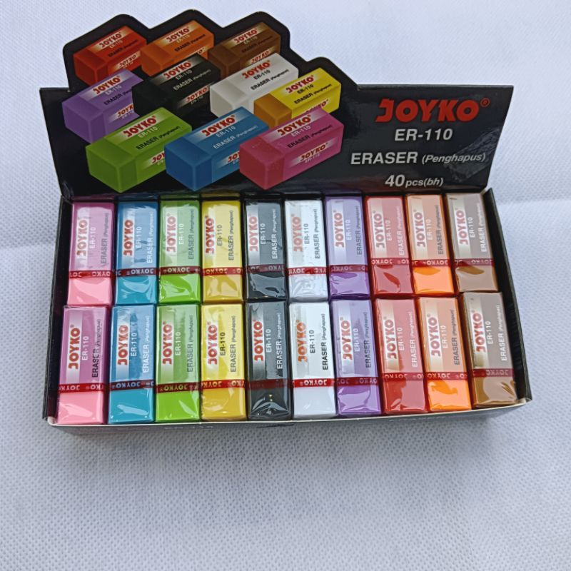 Jual Penghapus joyko warna warni | Shopee Indonesia