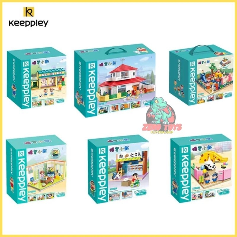 Jual Keeppley Brick Crayon Shin Chan Bus & Kamar | Shopee Indonesia