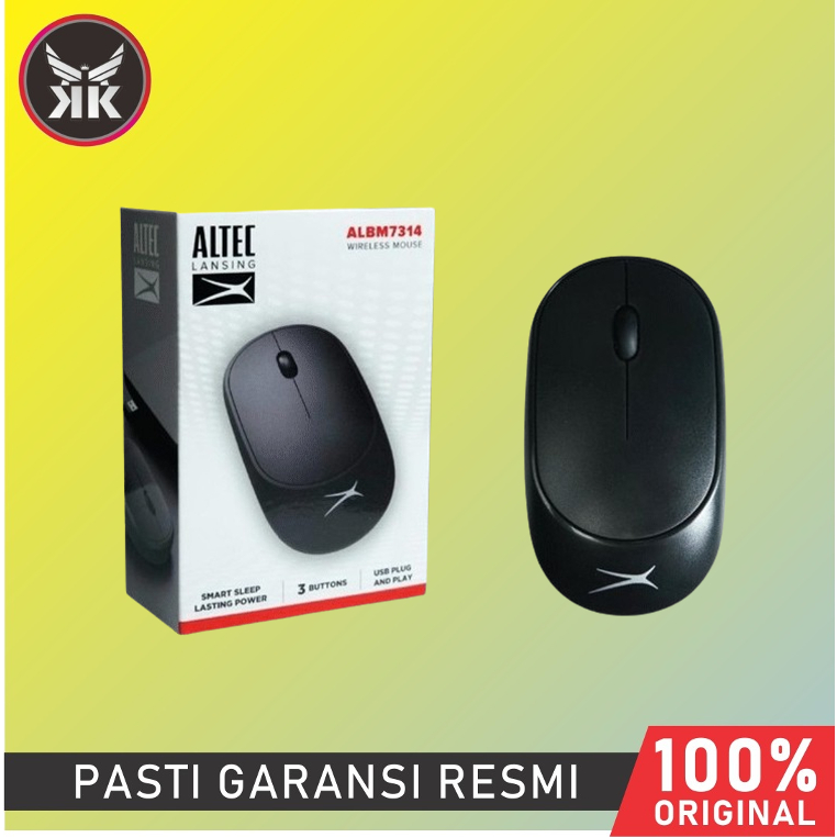 Jual ALTEC LANSING ALBM 7314 WIRELESS MOUSE | Shopee Indonesia