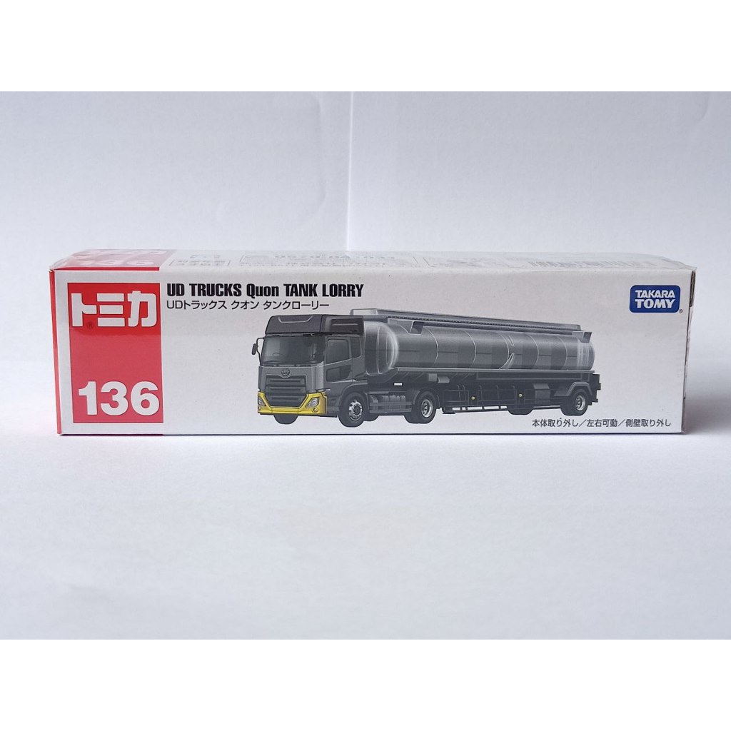 Jual Tomica Long 136 UD Trucks Quon Tank Lorry miniatur truk Takara Tomy | Shopee Indonesia