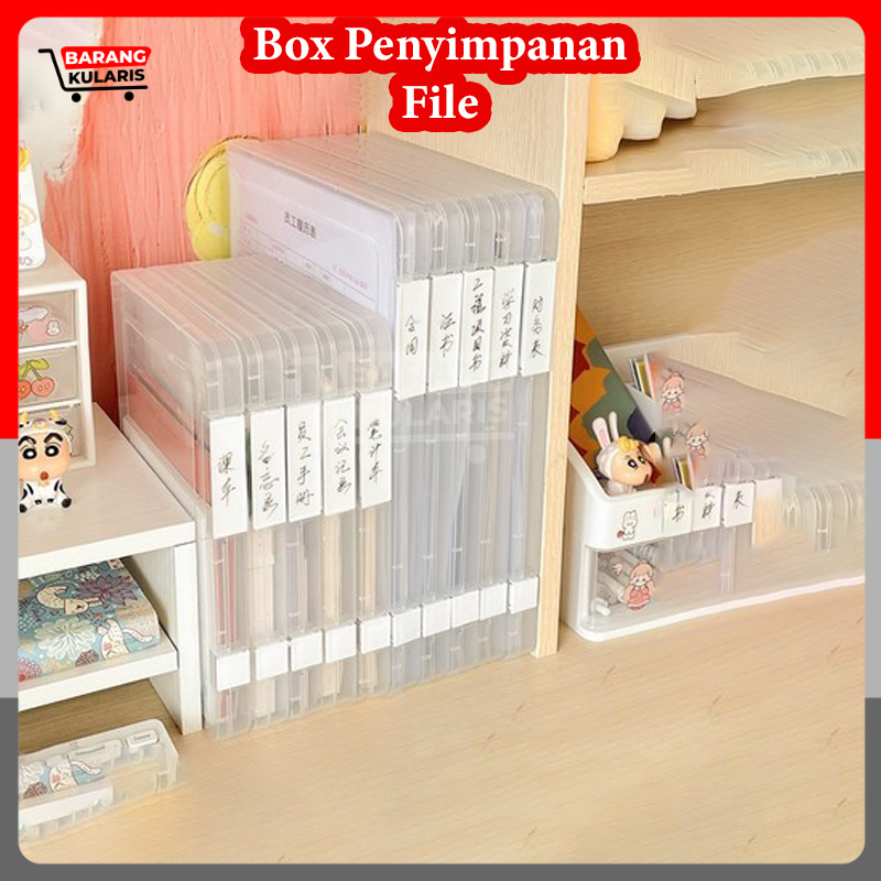 Jual BKL - Kotak Penyimpanan Folder File A4 A5 Kotak Penyimpanan ...