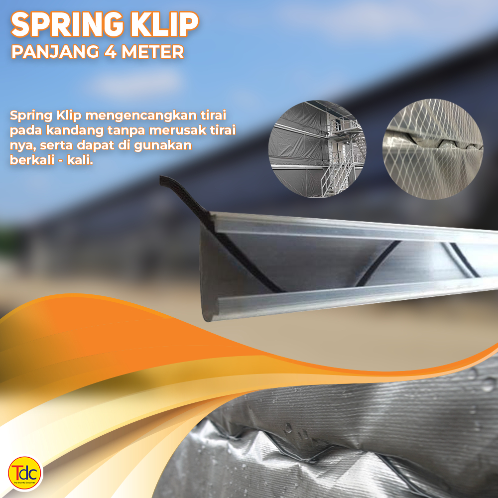 Jual Spring Clip 4 Meter [ FREE ROOFING BAJA ] /Kawat Alat Pasang ...