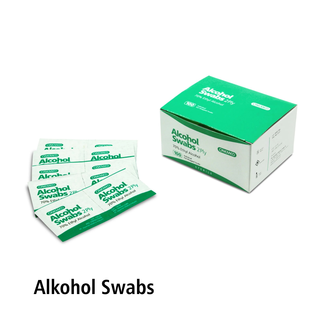 Jual Alkohol Swab OneMed Isi 100a 2-Ply / Alcohol Swab 100 pcs | Shopee ...