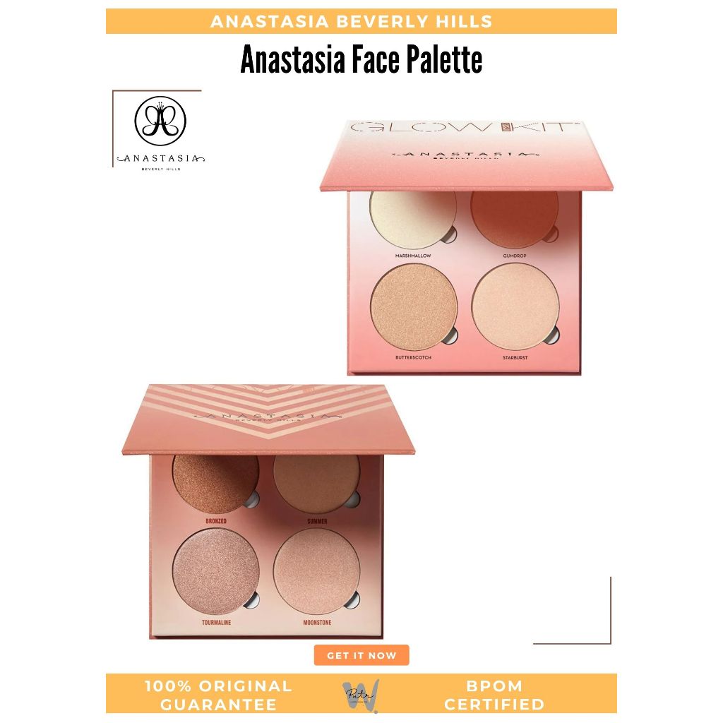 Jual ANASTASIA BEVERLY Glow Kit Sugar Sun Dipped highlighter | Shopee ...