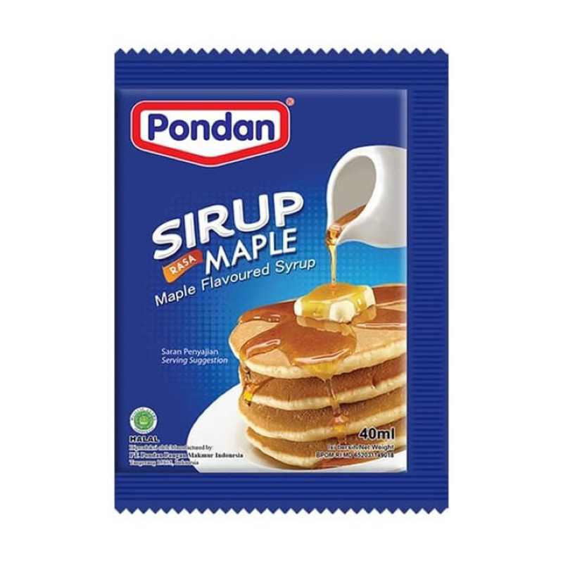 Jual Pondan sirup maple 40ml | Shopee Indonesia