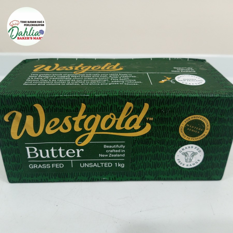 Jual Westgold Salted Butter New Zealand Kemasan 1 KG | Shopee Indonesia