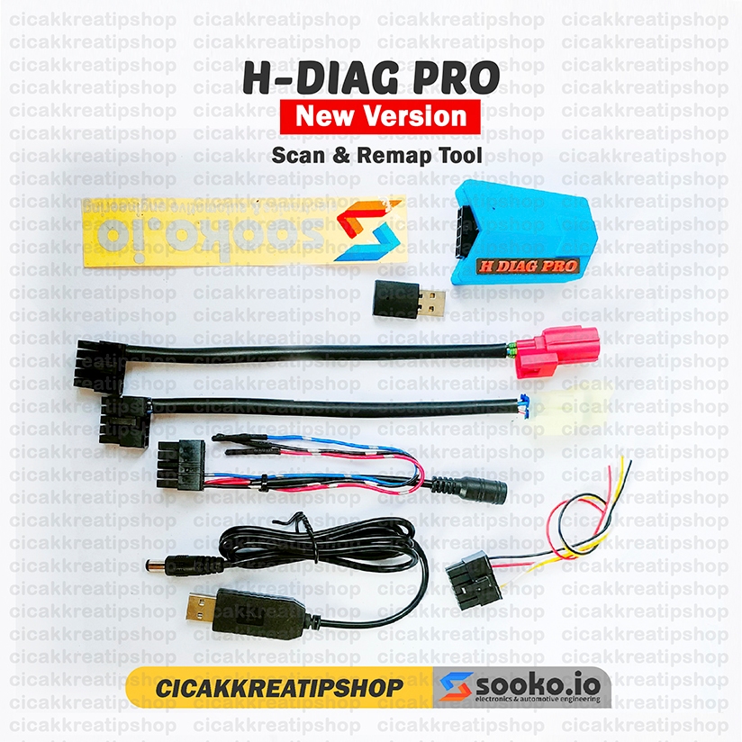 Jual Hdiag Pro Alat Remap Flash ECU Standar + Scan Tools - H diag Pro ...