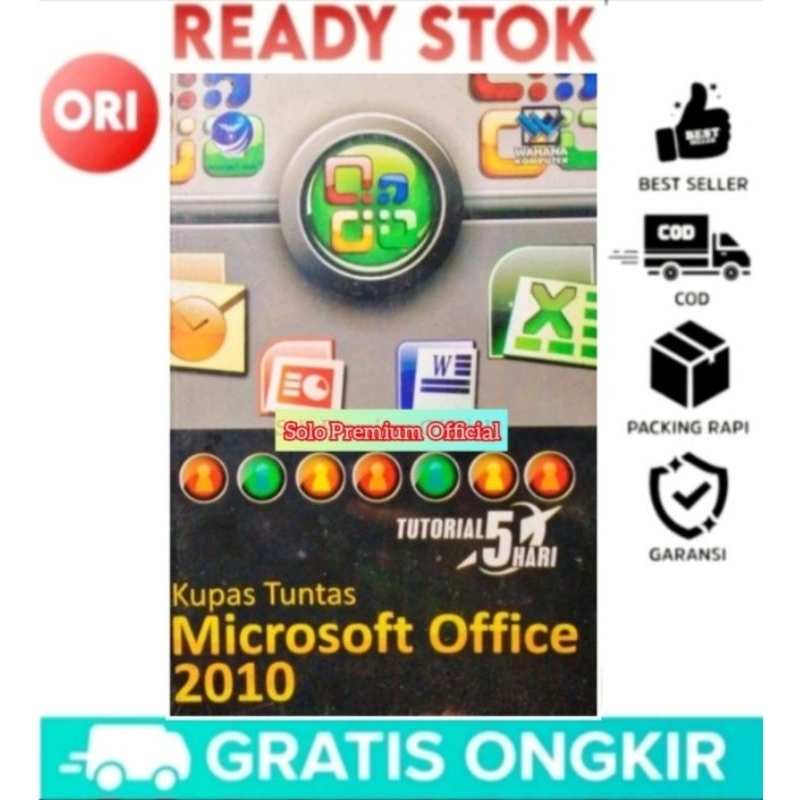 Jual BUKU KUPAS TUNTAS MICROSOFT OFFICE 2010 Wahana Komputer Andi | Shopee Indonesia