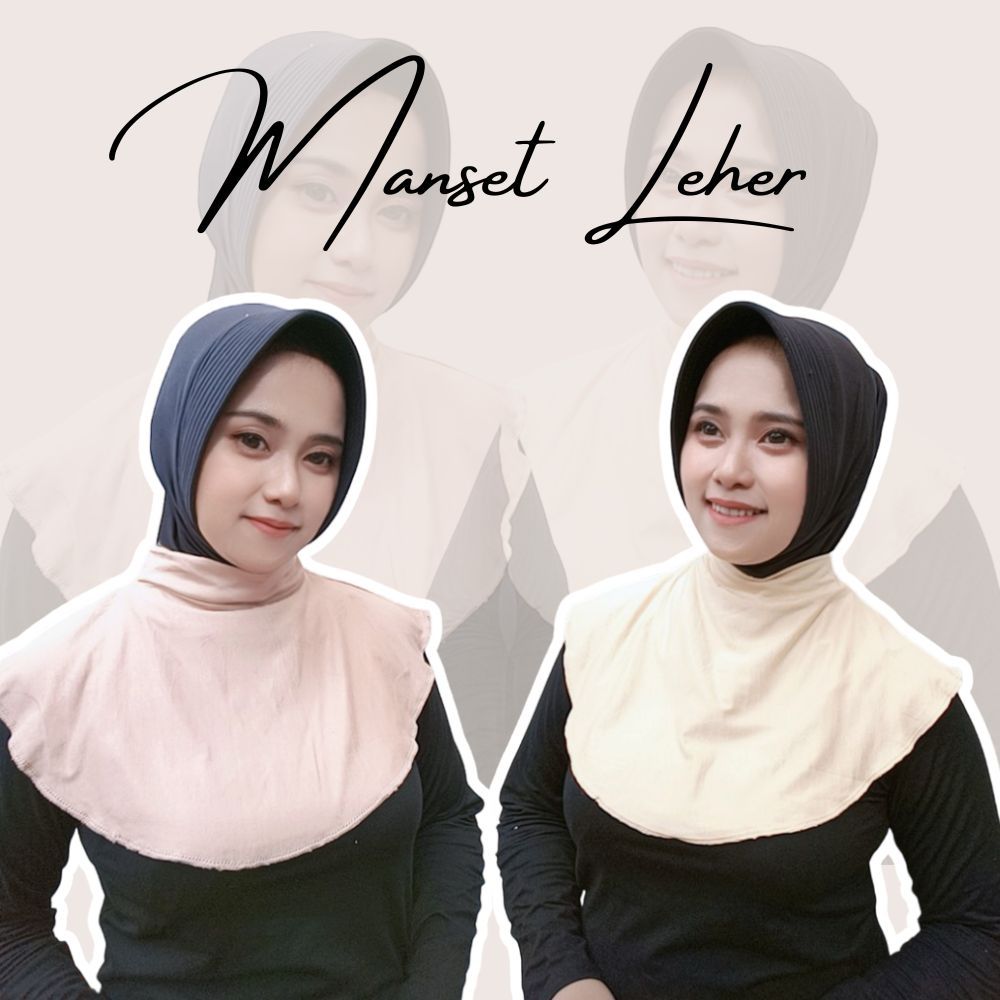 Jual 𝐉𝐀𝐂𝐄 MANSET LEHER Penutup Leher Inner Baju Dalaman Baju Wanita ...