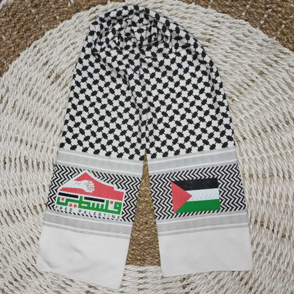 Jual Syal Palestina Free Palestina Bendera Palestina syal Batik ...