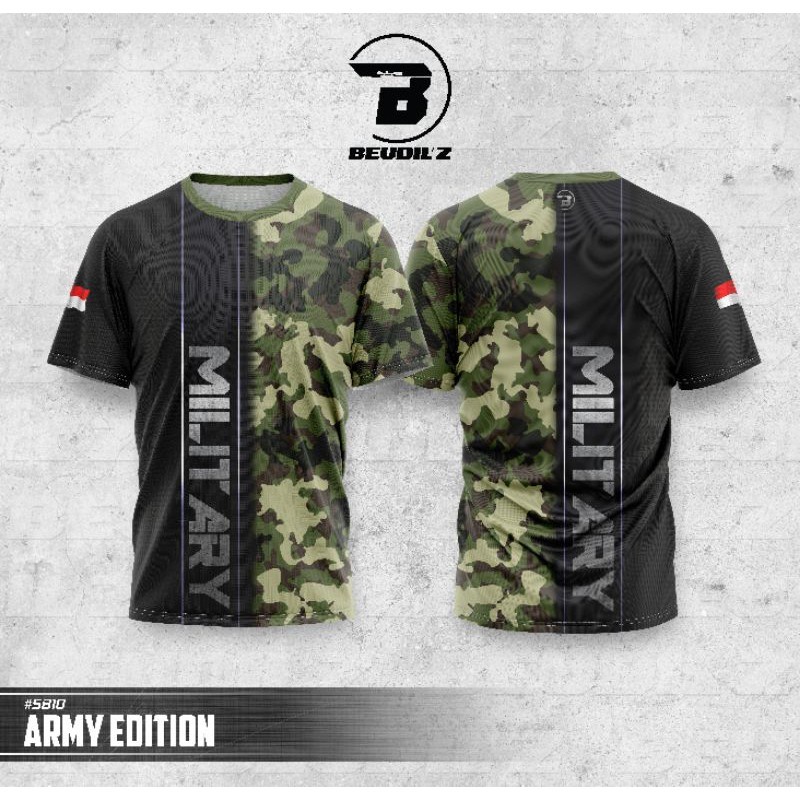 Jual Jersey/kaos printing Series Army MILITARY /kaos atasan /kaos ori ...