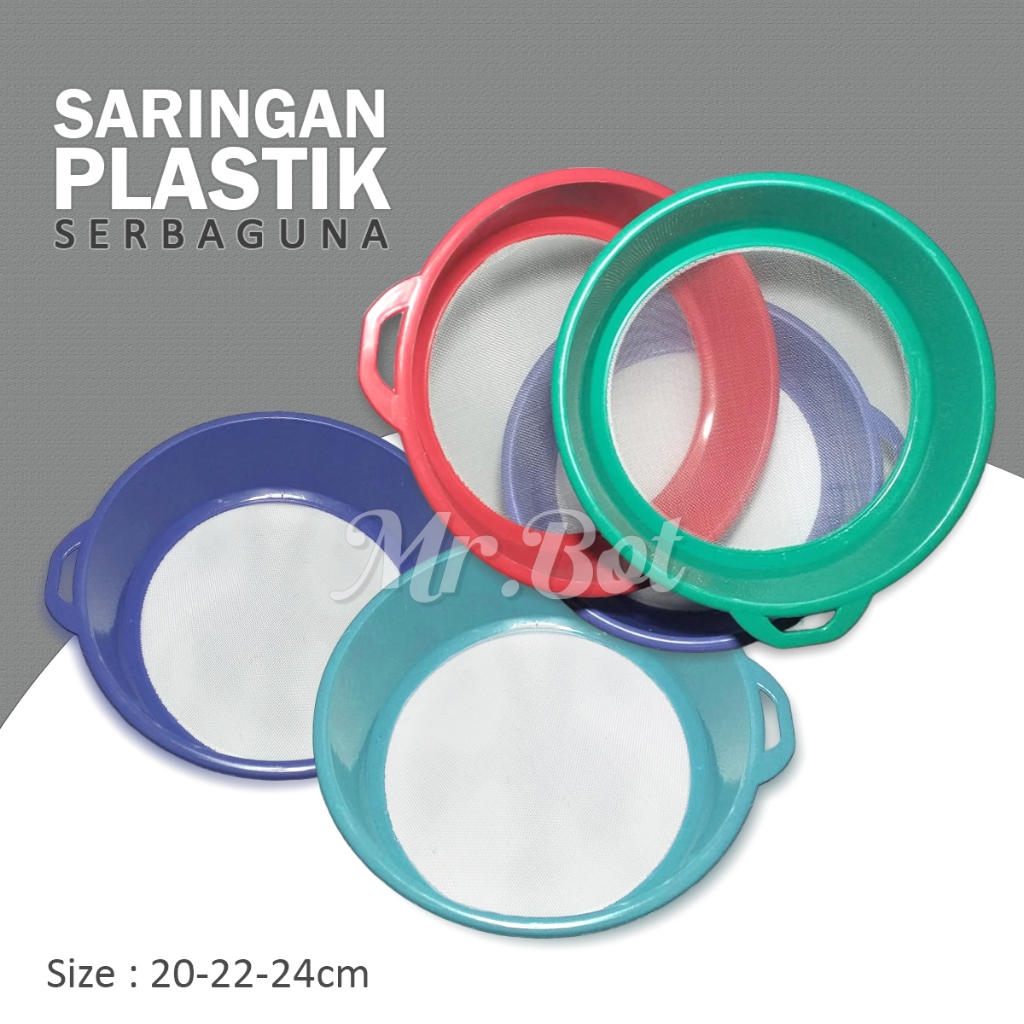 Jual Saringan Santan Kelapa Plastik Bulat Saringan Serbaguna 20 22 24cm ...
