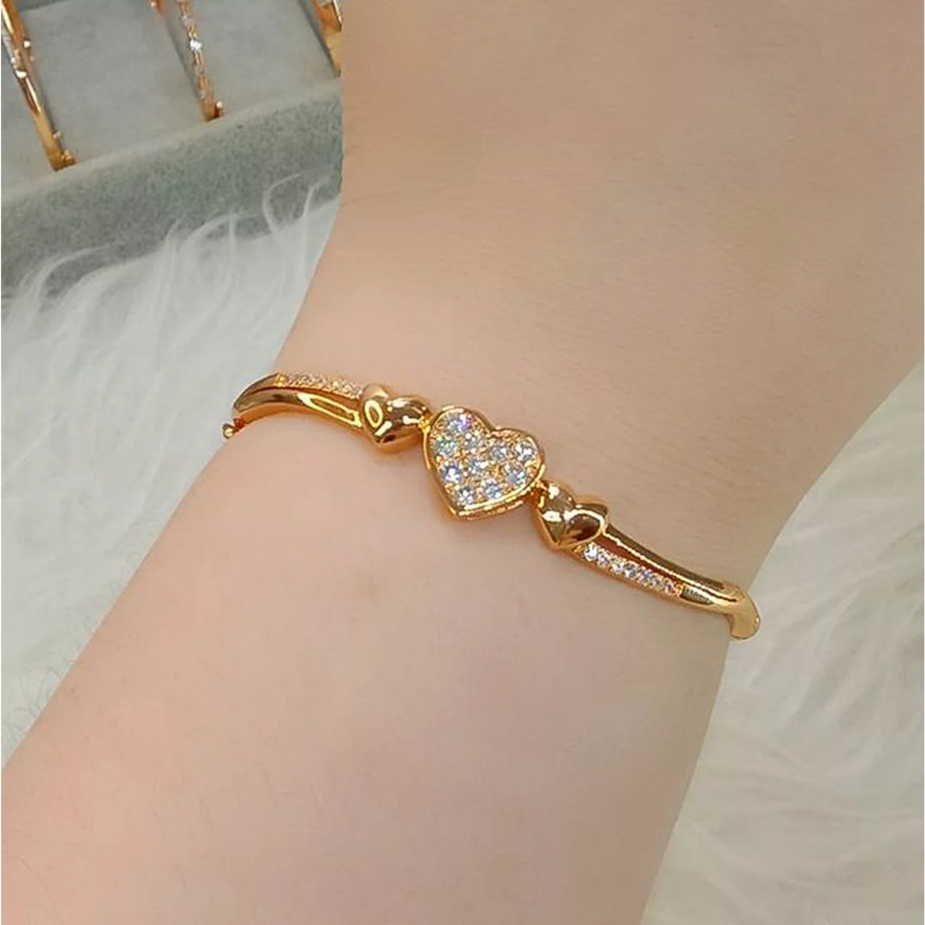 Jual La Vienne - Valeria - Gelang Titanium Wanita Anti Karat ...