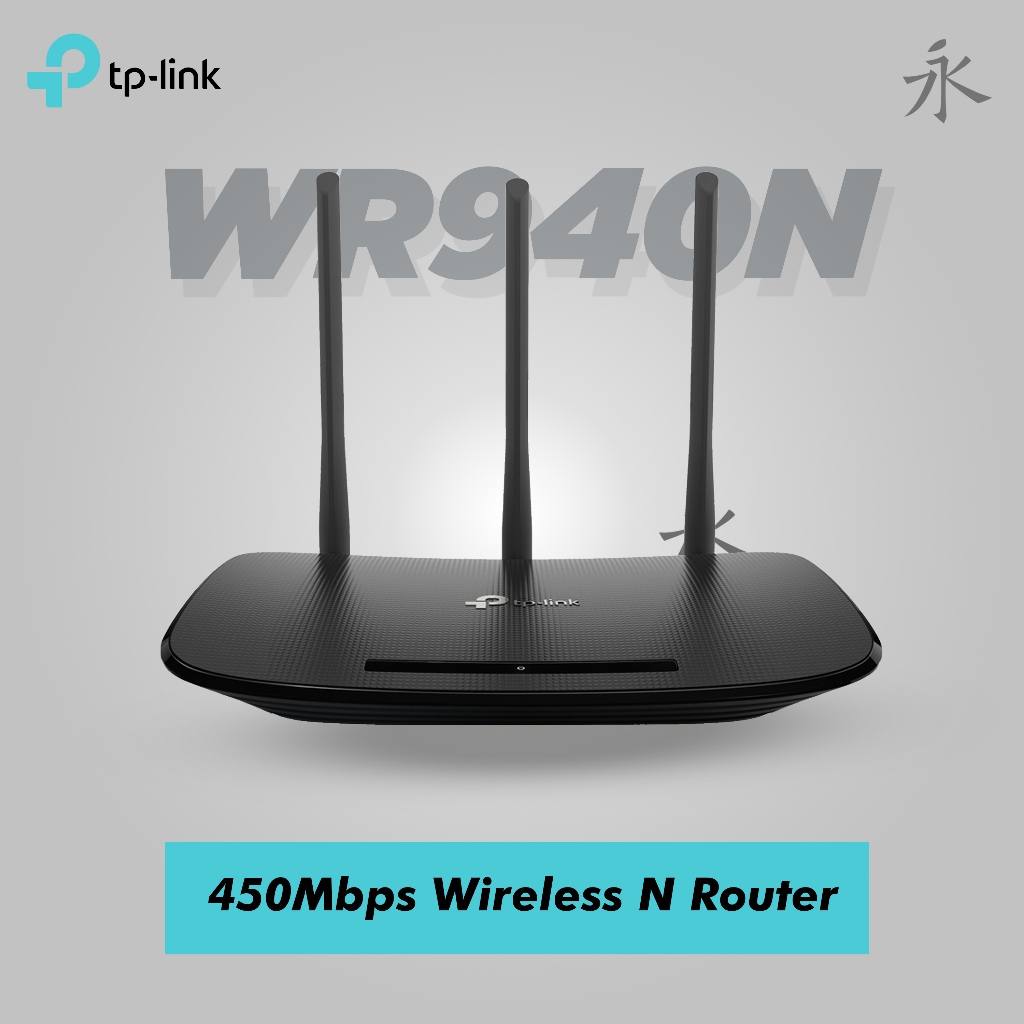 Jual TP-LINK TL-WR940N WIRELESS N ROUTER | Shopee Indonesia