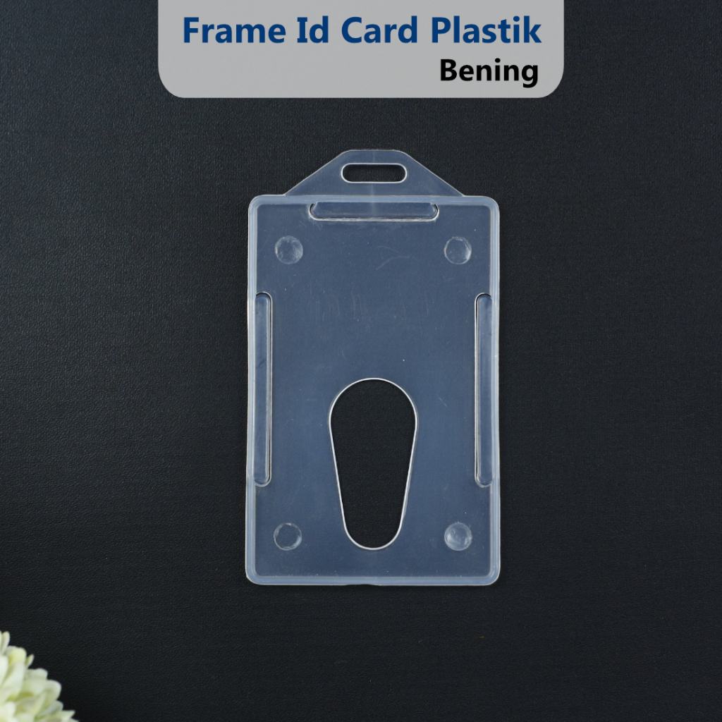 Jual FRAME STANDAR PLASTIK casing idcard frame id card case id card ...