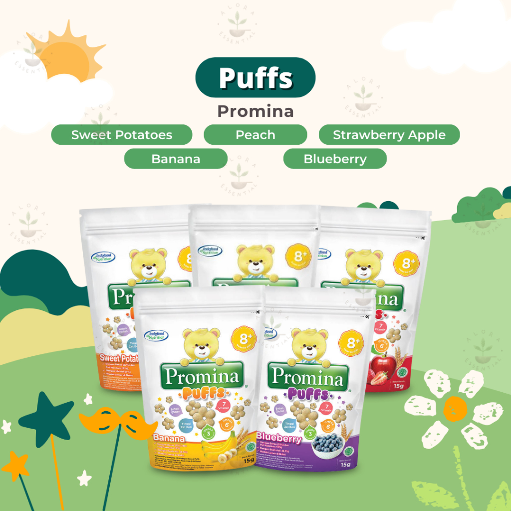 Jual Promina Puff 15gr - Snack Bayi - Makanan MPASI Bayi - Cemilan Anak ...