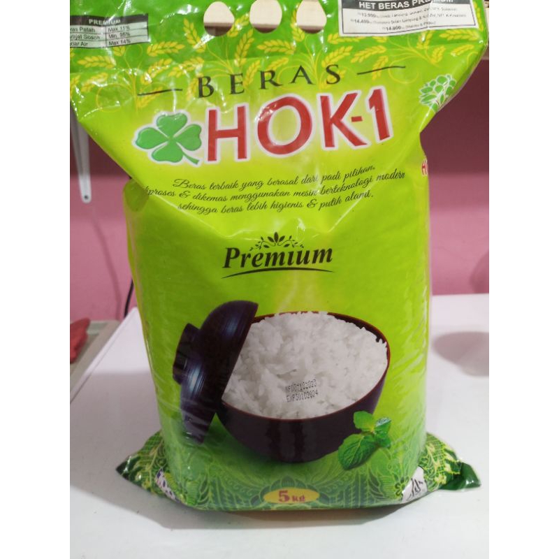 Jual Beras HOKI 5Kg | Shopee Indonesia