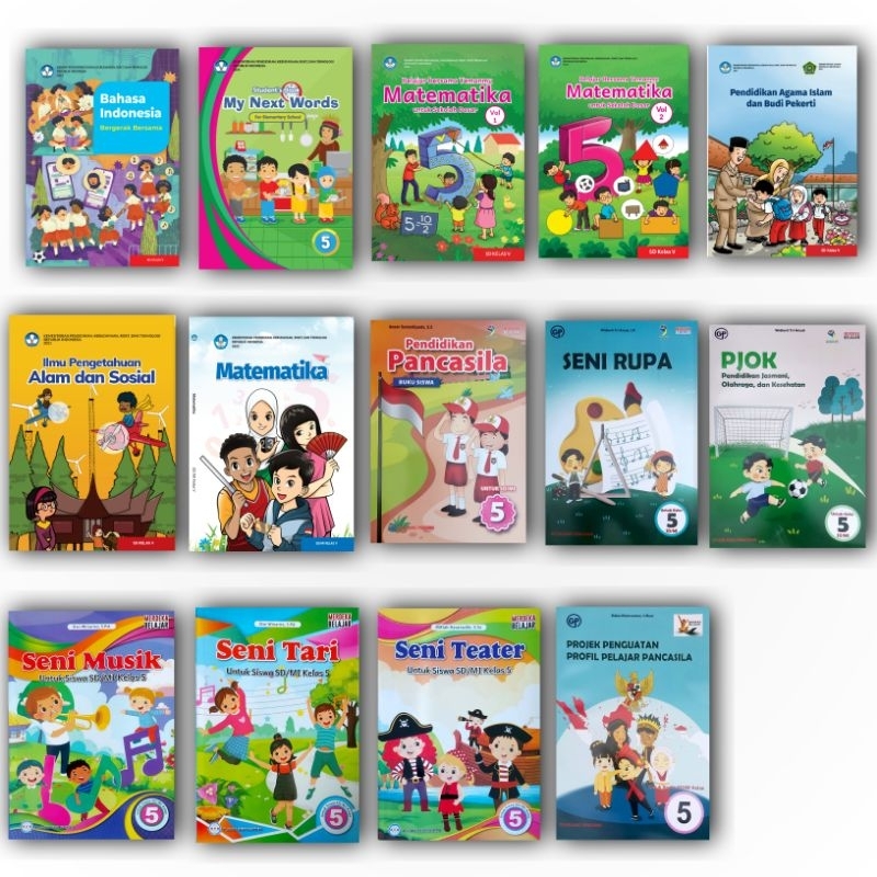 Jual BUKU TEKS SISWA KELAS 5 KURIKULUM MERDEKA /MERDEKA BELAJAR ...