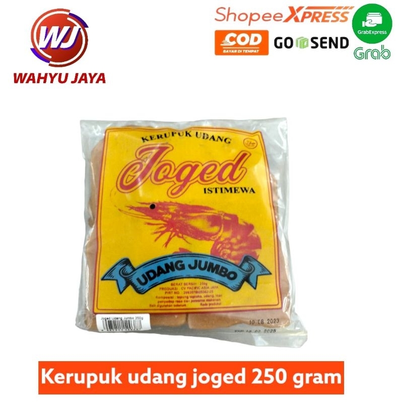 Jual kerupuk udang joget 250 gram | Shopee Indonesia