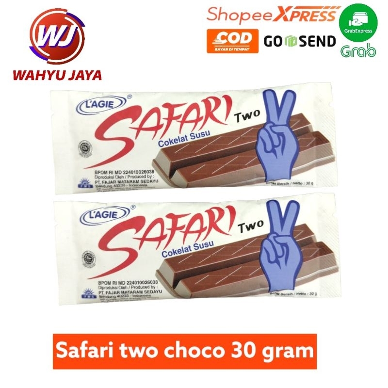 Jual safari two choco 30 gram | Shopee Indonesia