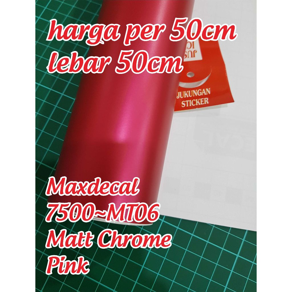 Jual Stiker - Skotlet Max decal Krom Doff - Sticker Maxdecal Matt ...