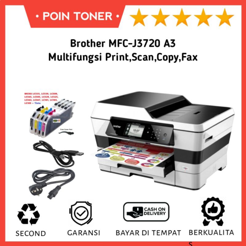 Jual Printer Brother MFC-J3720 A3 Multifungsi | Shopee Indonesia