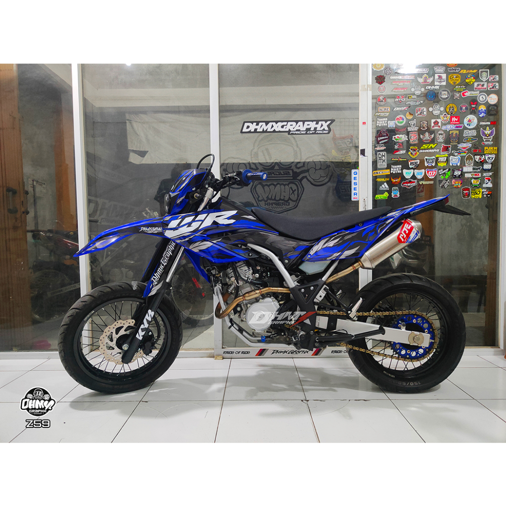 Jual DHMX Decal Sticker WR 155 (WR-15 S) | Shopee Indonesia