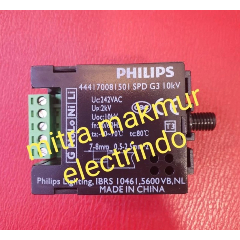 Jual komponen pju led philips spd g3 10kv ignitor pju philips | Shopee ...