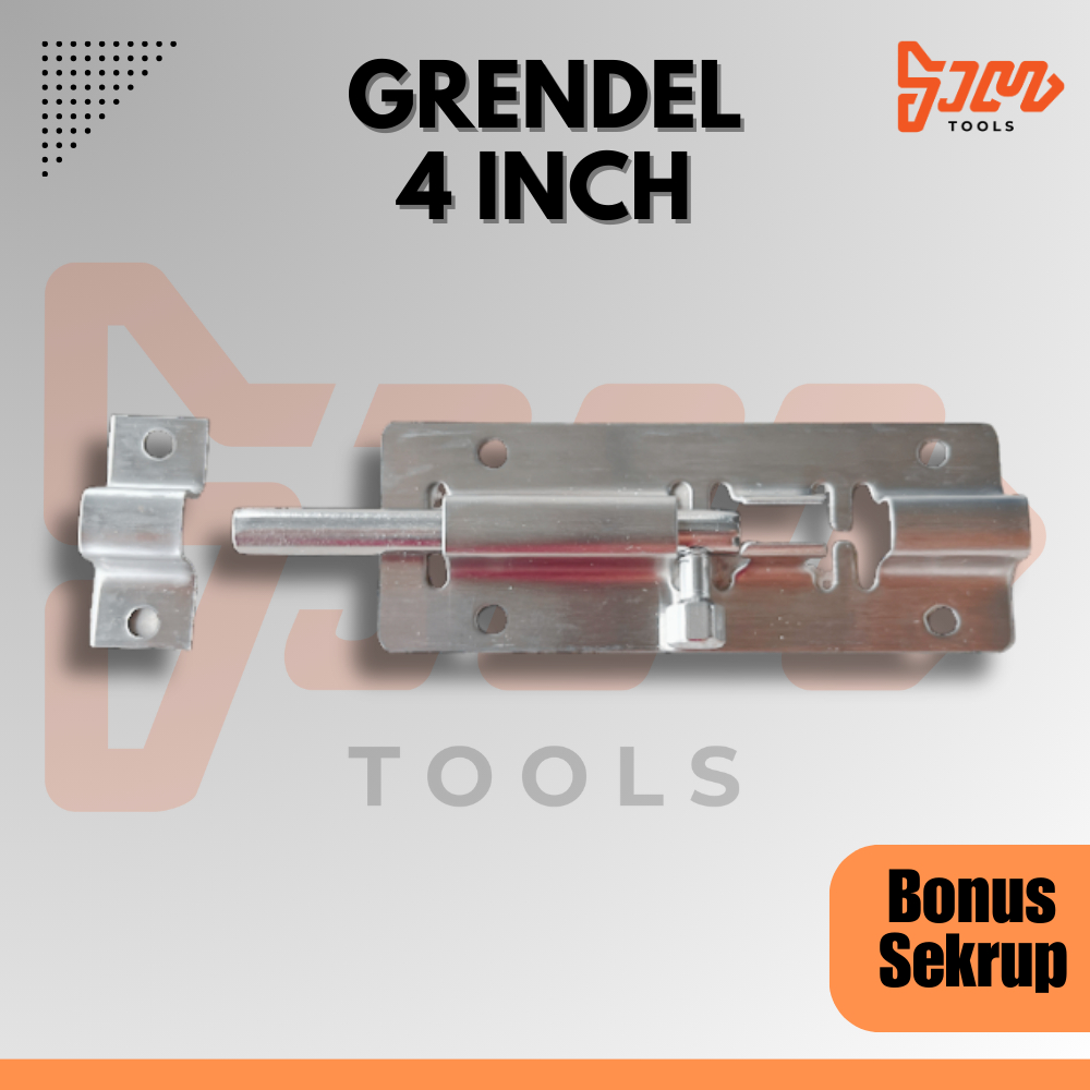 Jual Gerendel / Grendel Stainless 4 inch / Grendel Pintu | Shopee Indonesia