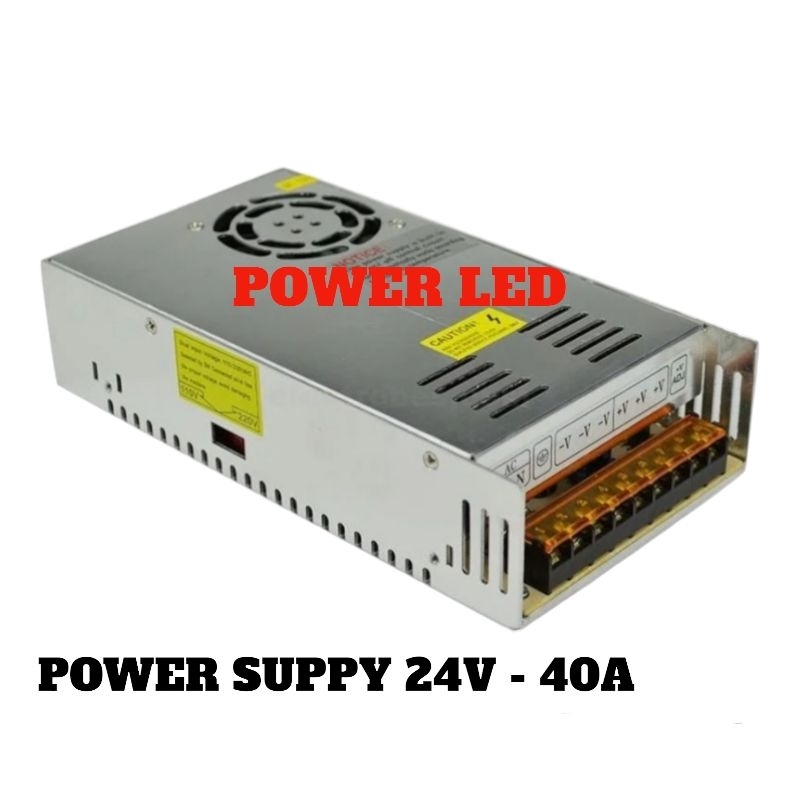 Jual Switching Power Supply PSU 24V 40A HighQuality, 24 Volt | Shopee Indonesia