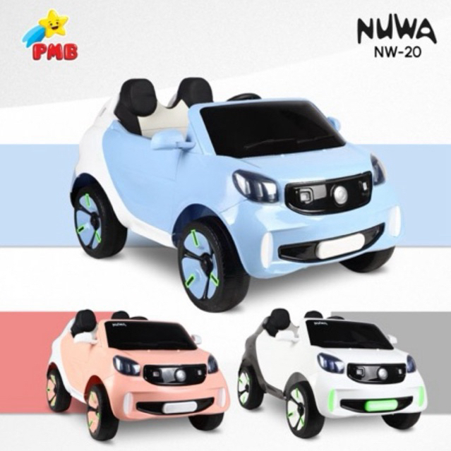 Jual Mainan Mobil Aki Anak Yukita 07 MINI EV YUKITA 07 BAN KARET NUWA ...