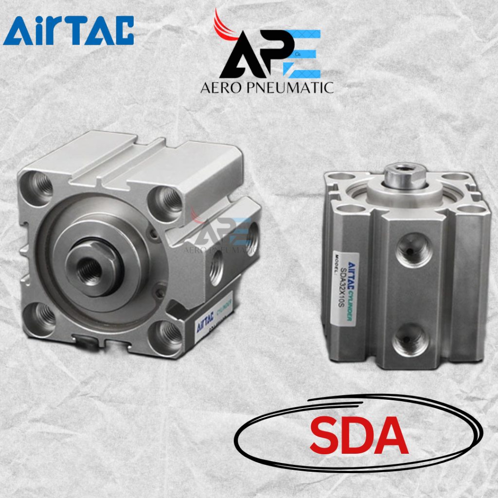 Jual SDA50X10 COMPACT CYLINDER PNEUMATIC AIRTAC SDA 50X10 (DRAT DALAM) | Shopee Indonesia