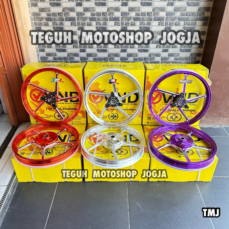 Jual VELG VND AK55 GEN 1 GEN 2 YAMAHA AEROX R17 RING 17 160-185 DAN ...