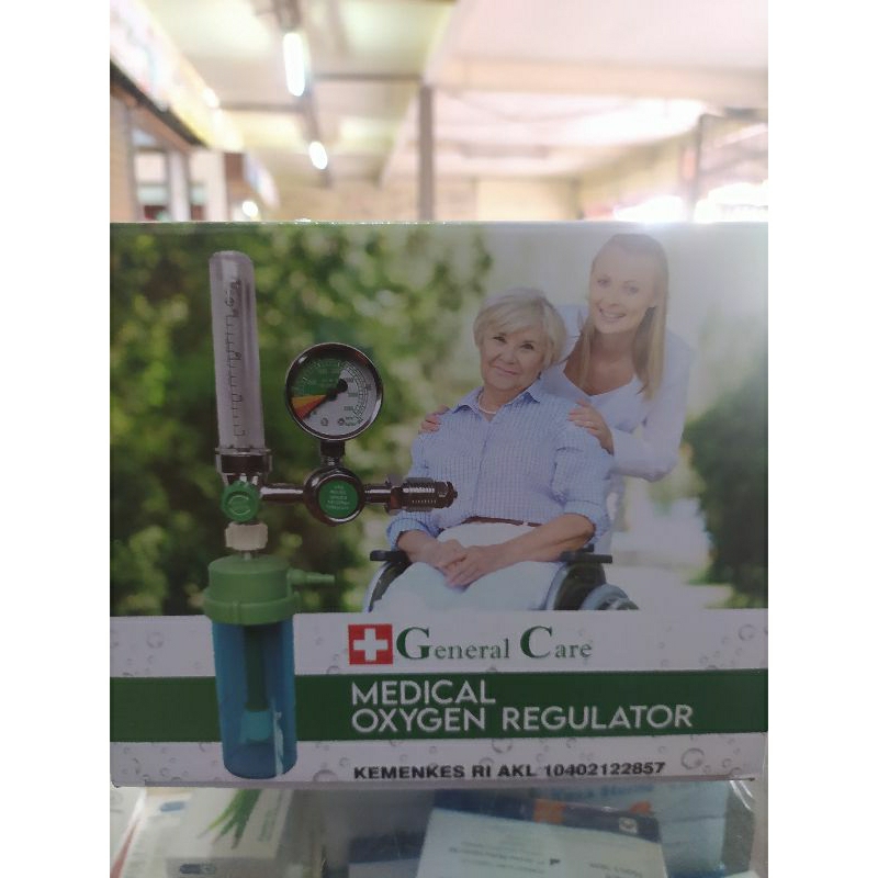 Jual Regulator Oksigen General Care / Regulator Oksigen / Regulator GC ...