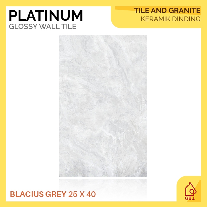 Jual KERAMIK PLATINUM 25 X 40 BLACIUS GREY / KERAMIK DINDING MOTIF ...