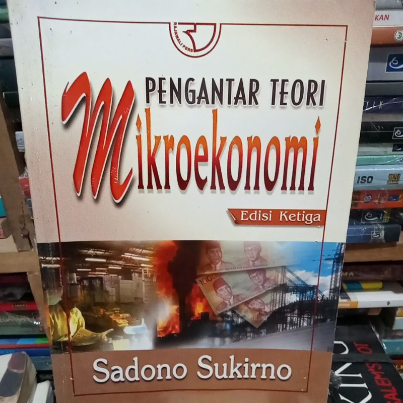 Jual PENGANTAR TEORI MIKROEKONOMI EDISI KETIGA PENGARANG SADONO SUKIRNO ...
