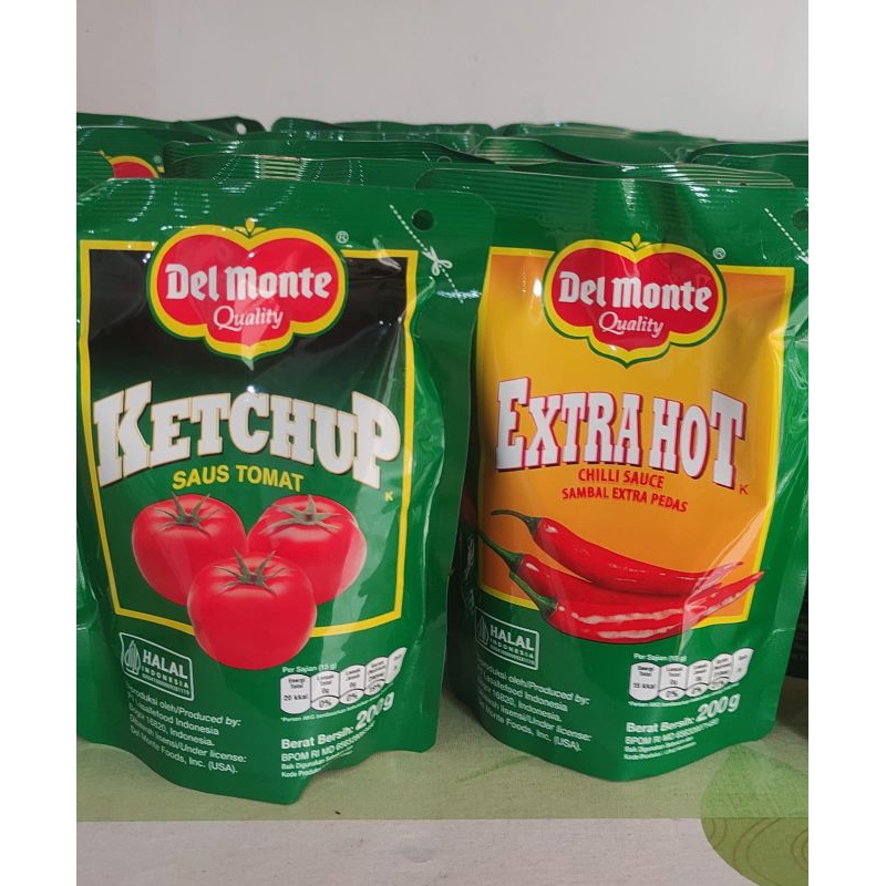 Jual Delmonte Saos Sambal / Saos Tomat / Saos Sambal Extra Hot | Shopee ...