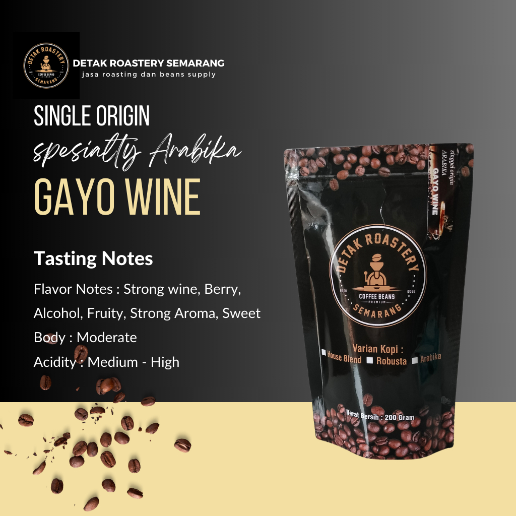 Jual Kopi Arabika Gayo Wine Process | Shopee Indonesia