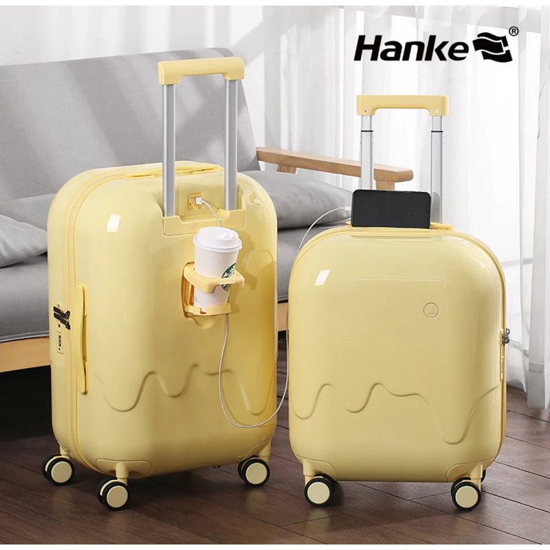 Jual HANKE KOPER CABIN SIZE & BAGASI KOPER LUCU ESTETIK MELTING ICE ...