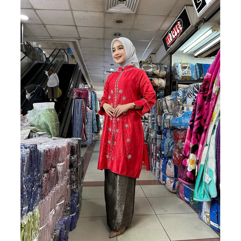 Jual (Realpict) Kebaya Baju Kurung Payet AL - Kebaya Baju Kurung modern ...