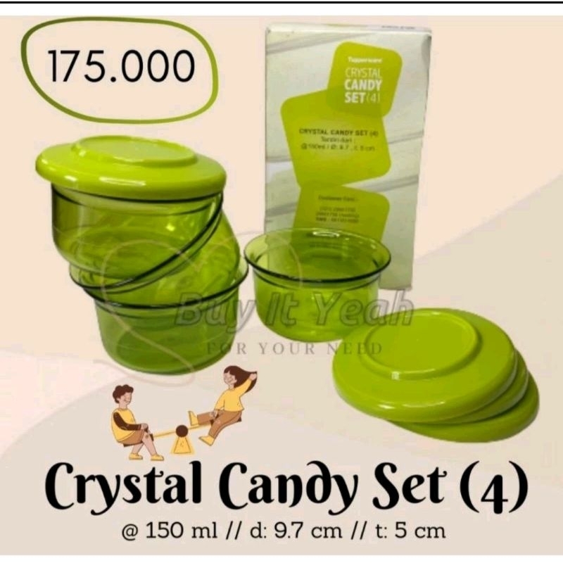 Jual Cristal candy tupperware | Shopee Indonesia
