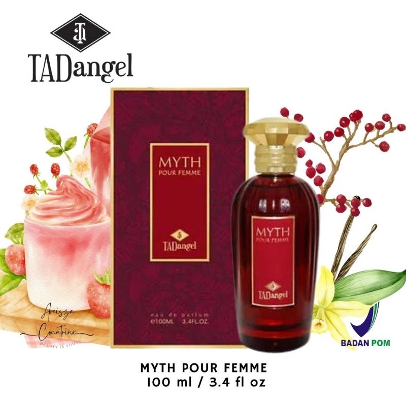 Jual TAD Angel by Afnan Myth Pour Femme EDP 100ml | Shopee Indonesia