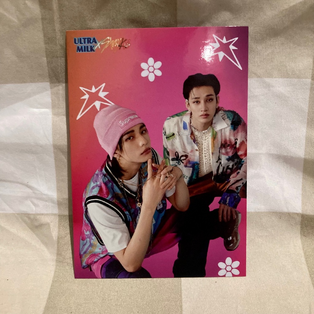 Jual Stray Kids x Ultra Milk x CGV Official Postcard | Shopee Indonesia