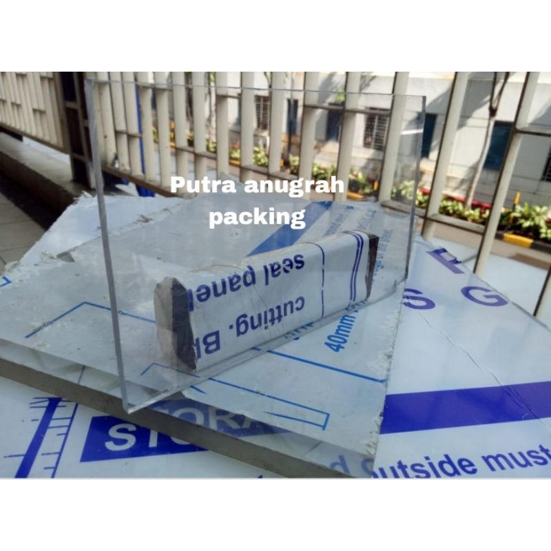 Jual polycarbonate sheet solid clear 10mm x 122cm x 244cm ( Lembaran bening ) | Shopee Indonesia