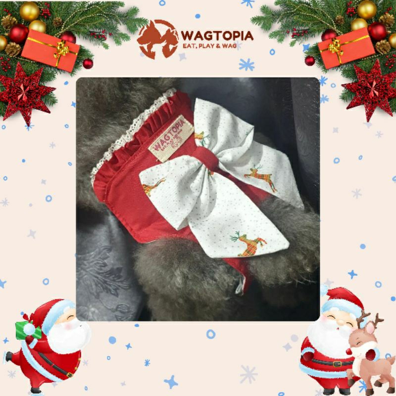 Jual wagtopia pants christmas edition /sanitary pants/celana loop ...