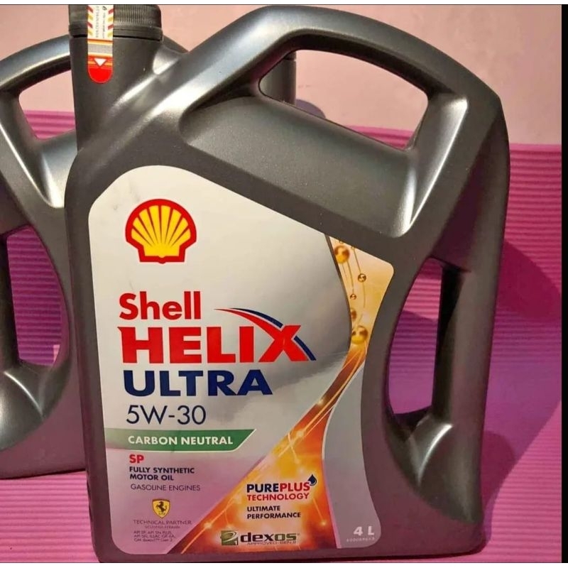 Jual OLI SHELL HELIX ULTRA 5W-30, ORIGINAL BARCODE (Packing Peti ...